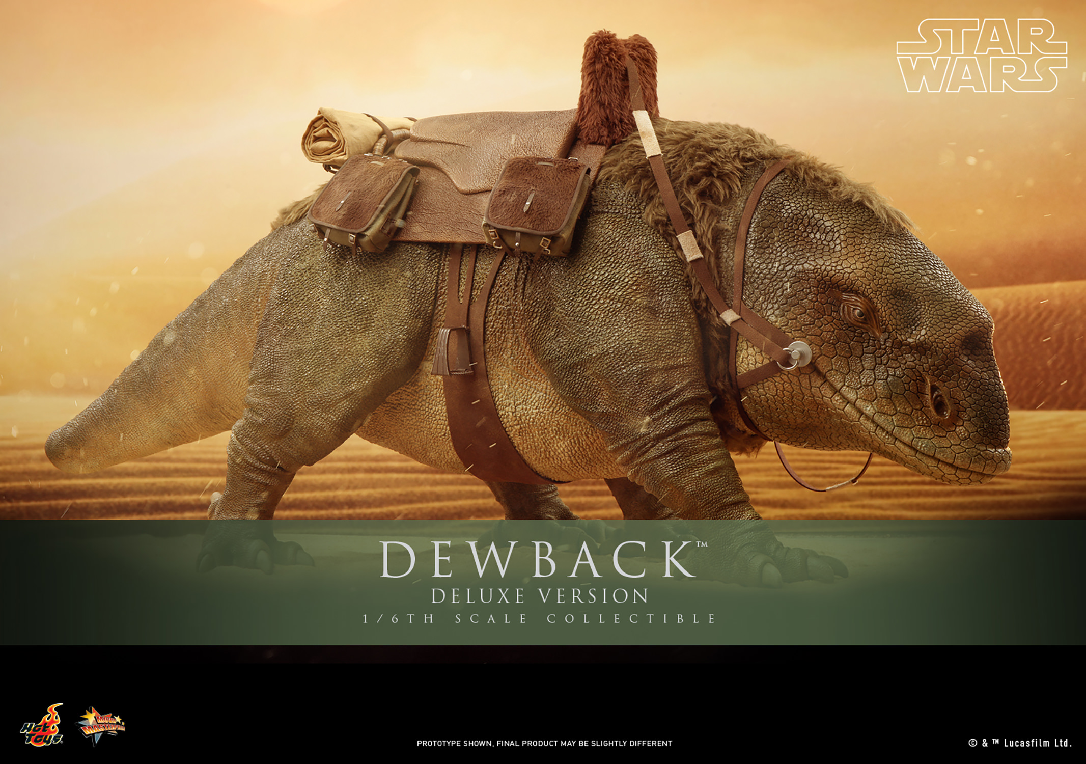 Star Wars: Episode IV A New Hope Dewback (Deluxe Version) 1:6 Scale ...