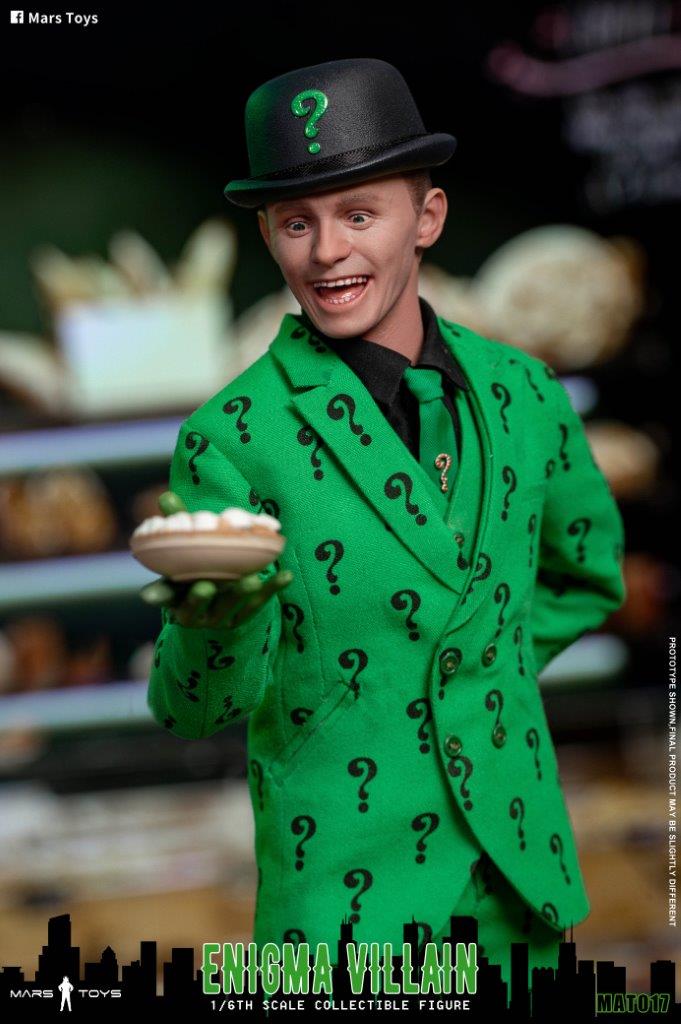 DC Enigma Villain Double Action 1:6 Scale Figures Set Mars Toys MAT017