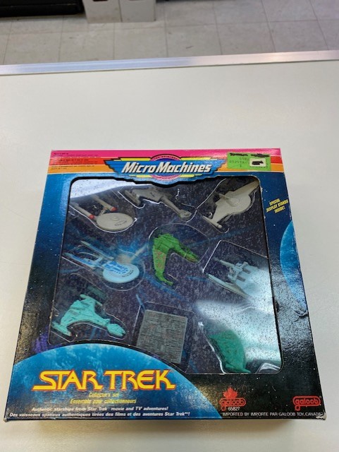 Star Trek Micro Machines ensemble authentic starships from star trek ...