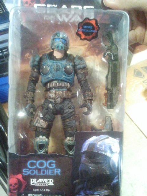 Gears of War 2 - series 3 COG soldier more articulated 7 in action ...