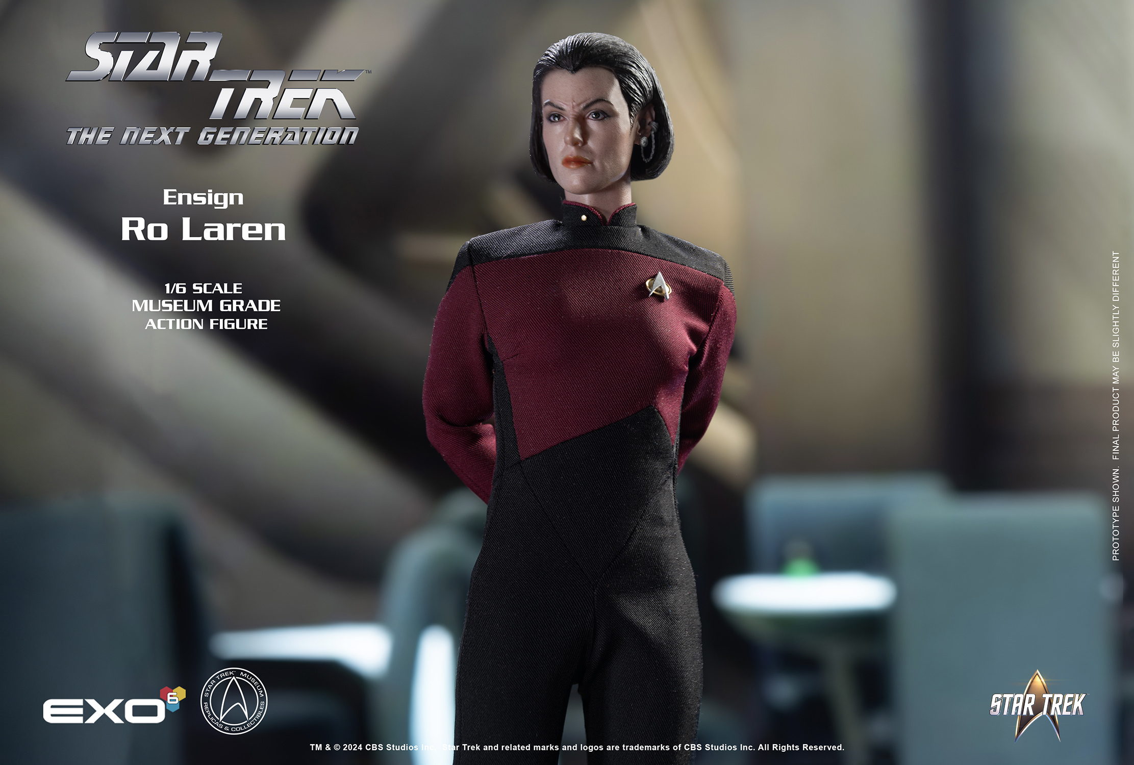 Star Trek: The Next Generation Ensign Ro Laren 1:6 Scale Figure EXO-6 ...
