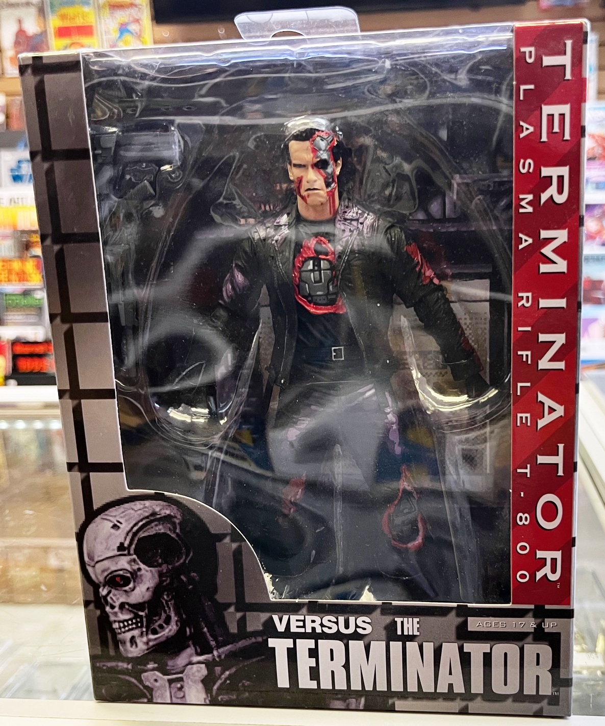 RoboCop vs The Terminator 7-inch scale Plasma Rifle T-800 Action Figure ...