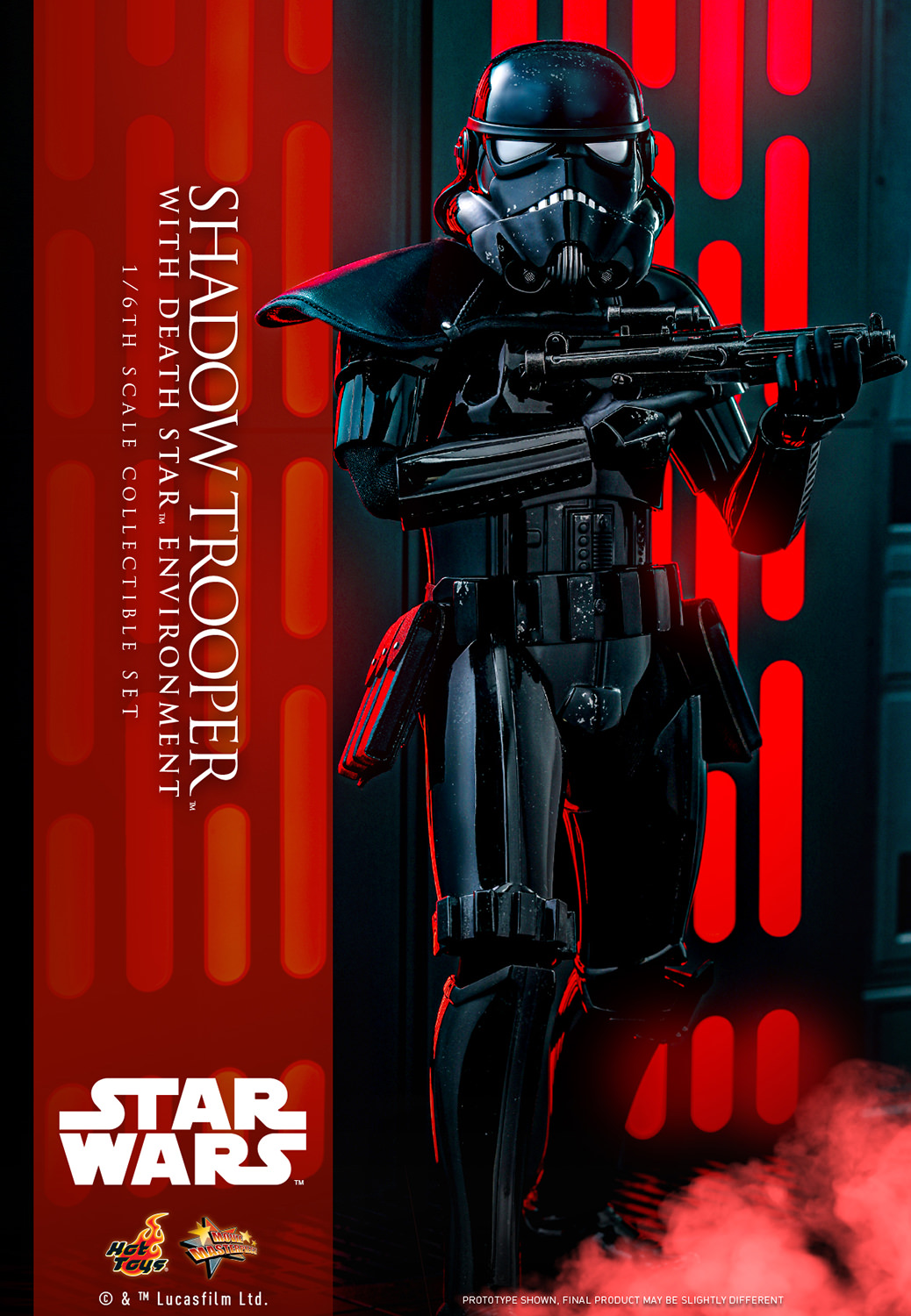 Star Wars Shadow Trooper with Death Star Environment 1:6 Scale Figure ...