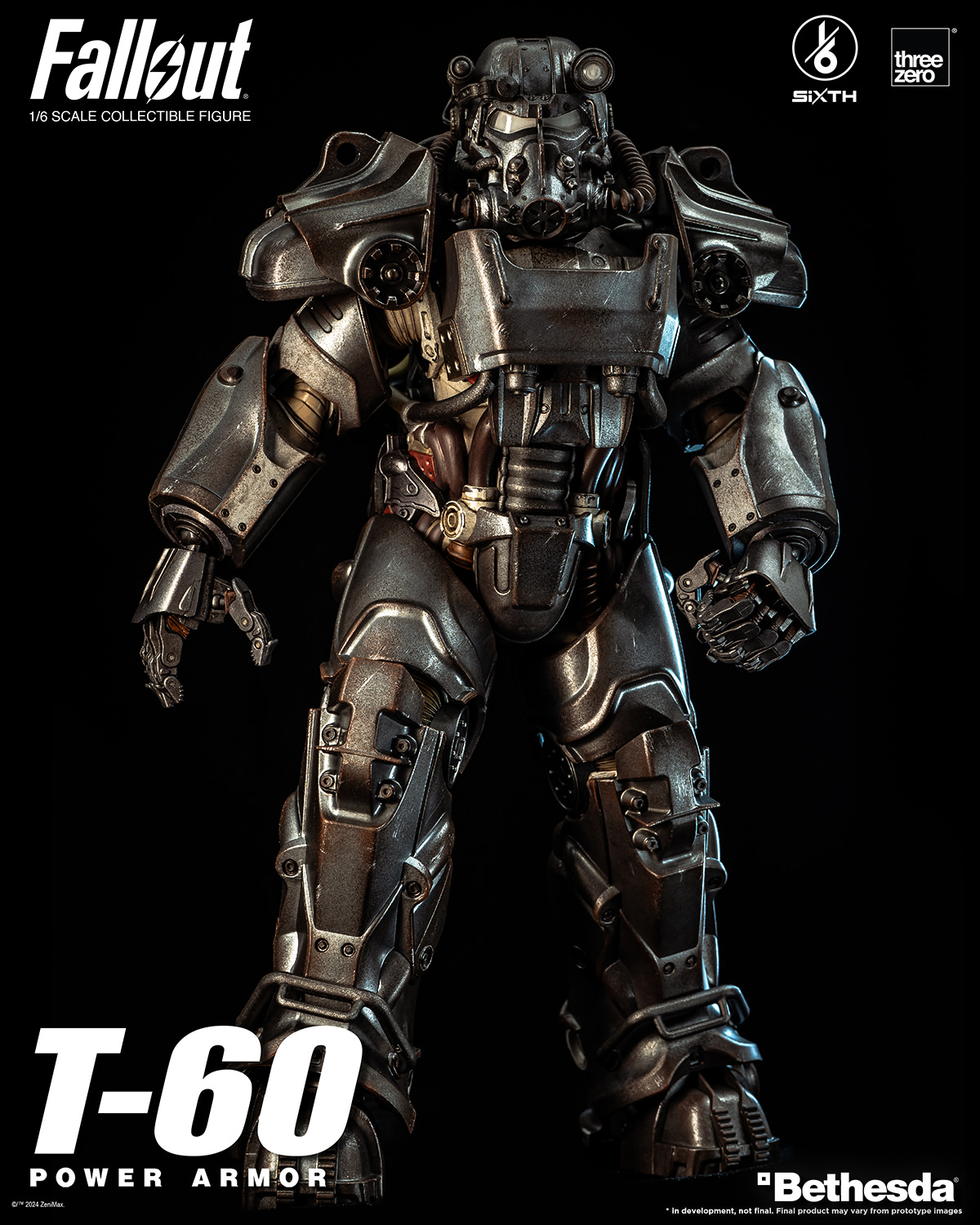 Fallout T-60 Power Armor 1:6 Scale Figure Threezero 913479
