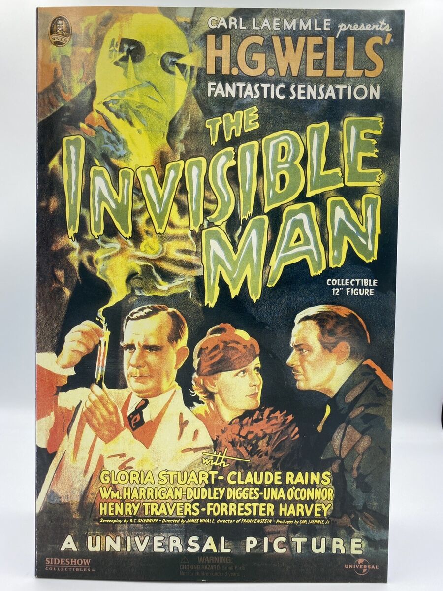 Universal Picture The Invisible Man 12-inch action figure Sideshow ...