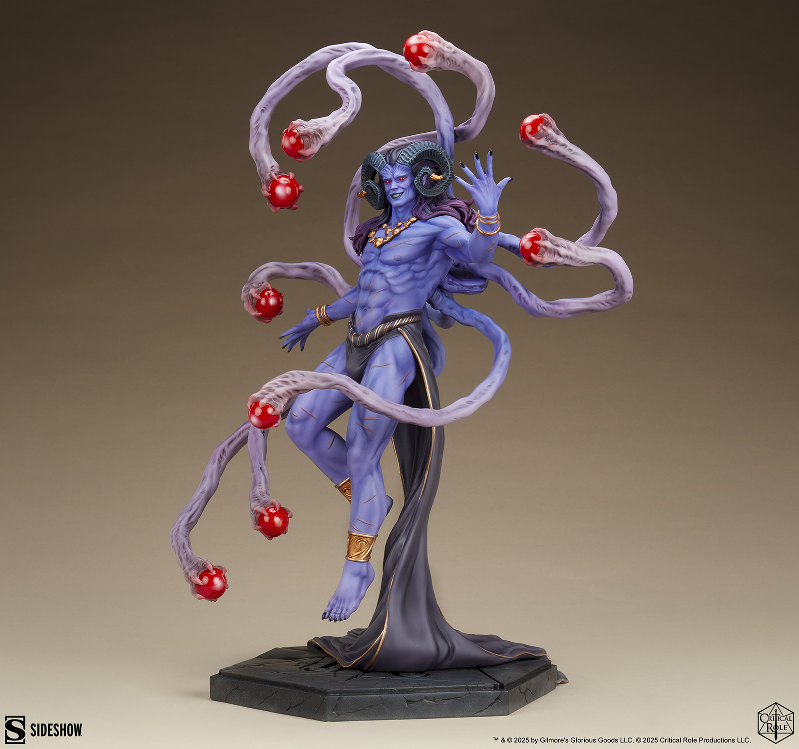 Critical Role - Lucien the Neosomnovem Mighty Nein Statue Sideshow ...