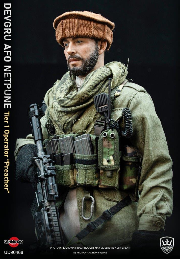 DEVGRU AFO Neptune Tier 1 Operator Medal of Honor “Preacher” Figure ...