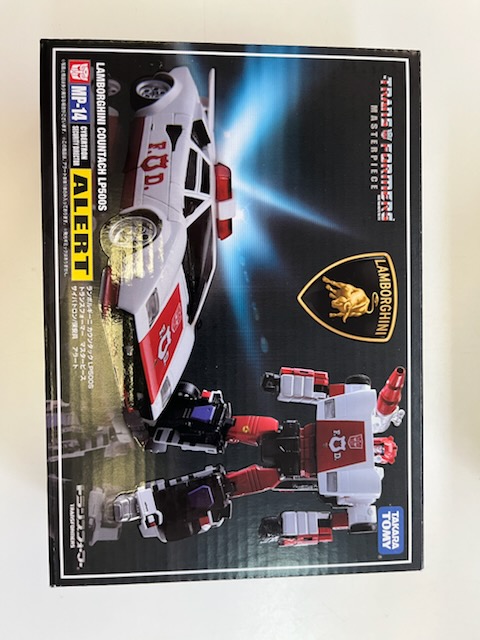 Transformers Masterpiece ALERT Lamborghini Countach LP500S Takara Tomy ...