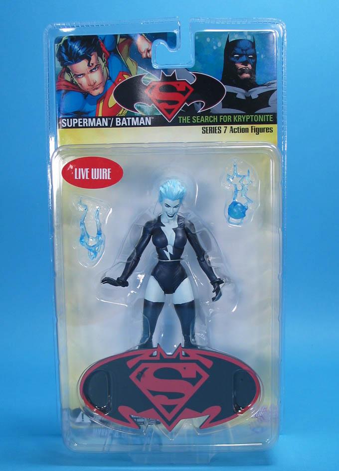 Superman/Batman Series 7 Livewire 7 in action figure Hasbro