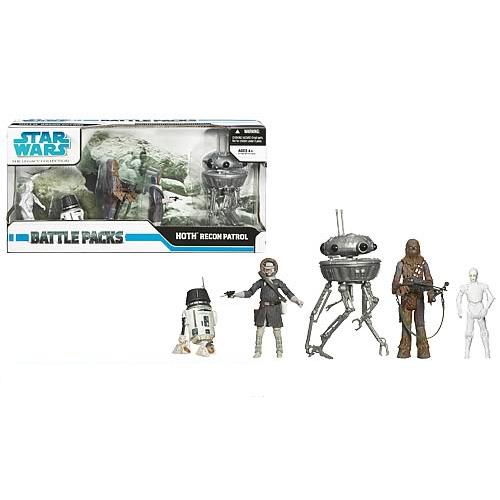 Star Wars Legacy Figures Battle Packs Recon Patrol on Hoth