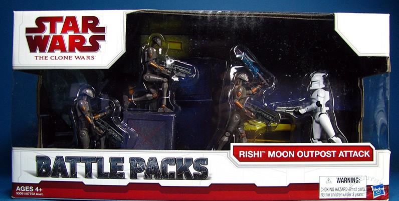 Star Wars Clone Wars Battle Pack Rishi Moon Outpost Attack