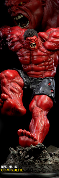 Red Hulk Comiquette Sideshow Collectibles 2000642