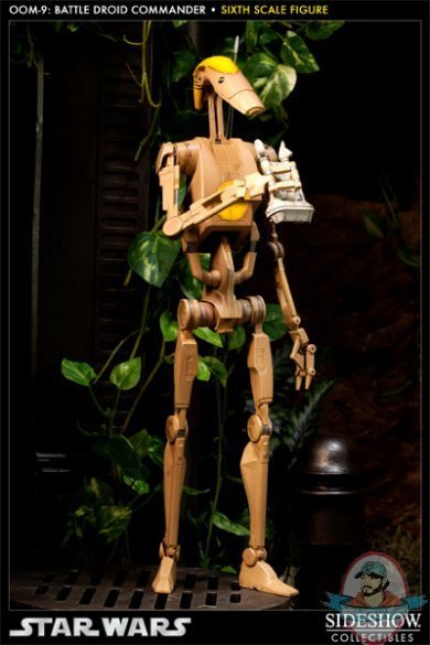 Star Wars OOM-9 Battle Droid Commander Exclusive Edition Sideshow ...