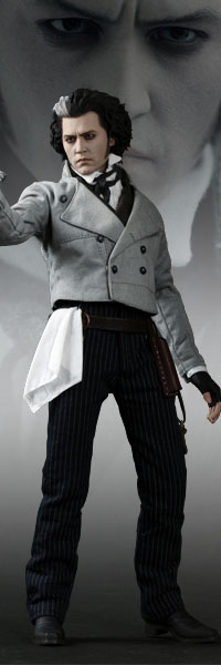 Sweeney Todd 12 in action figure Hot Toys 901373