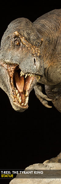 T-rex: The Tyrant King statue Sideshow collectibles 200209