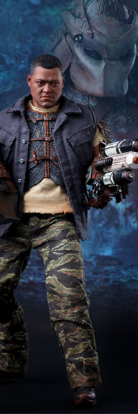 Predator Noland in Predator costume 12 in action figure Hot Toys MMS163 ...