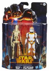 Star Wars Mission Series 212th Battalion Clone Trooper & Battle Droid