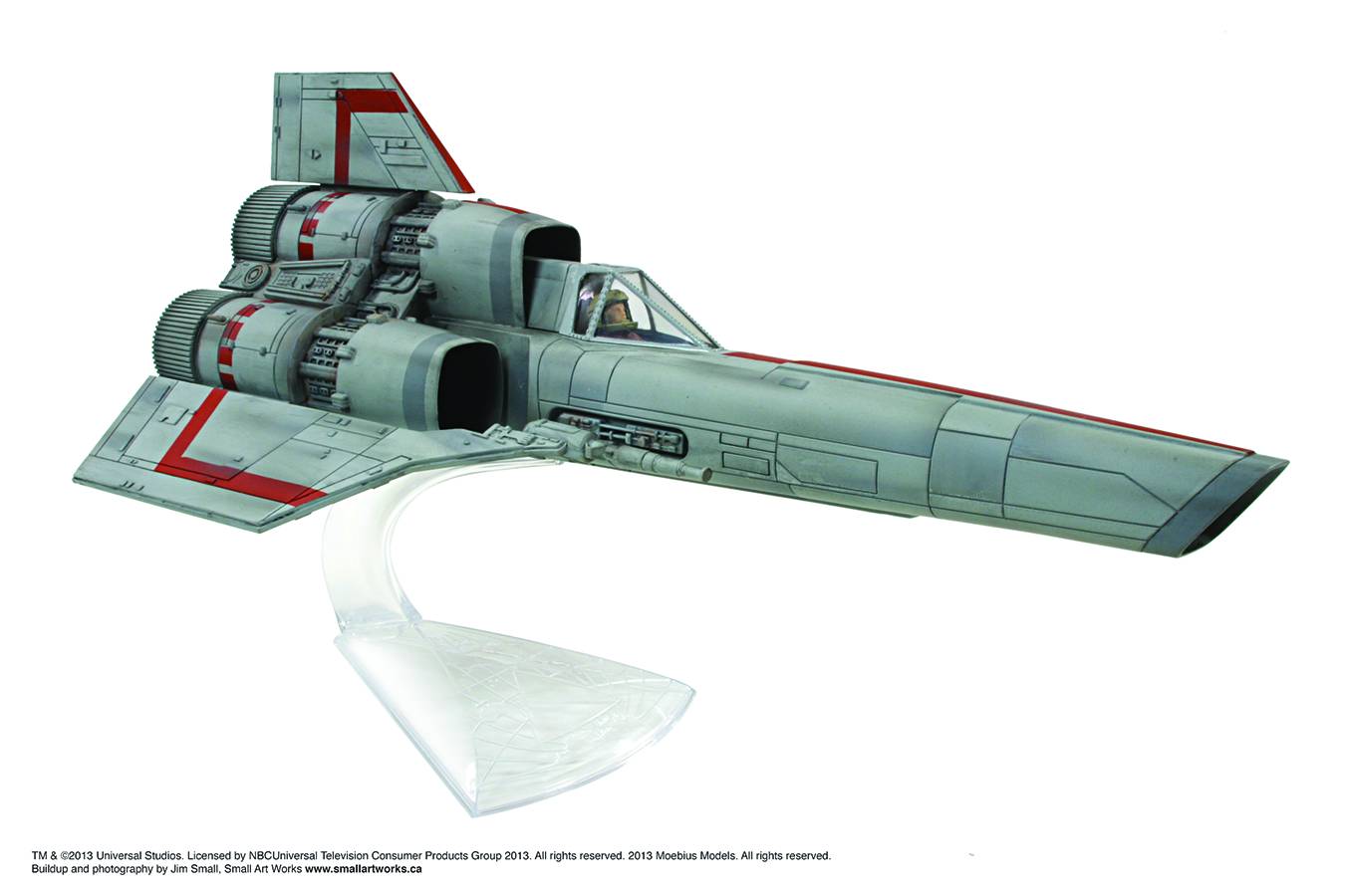 Battlestar Galactica BSG Classic Colonial Viper Assembled Model Kit 1/ ...