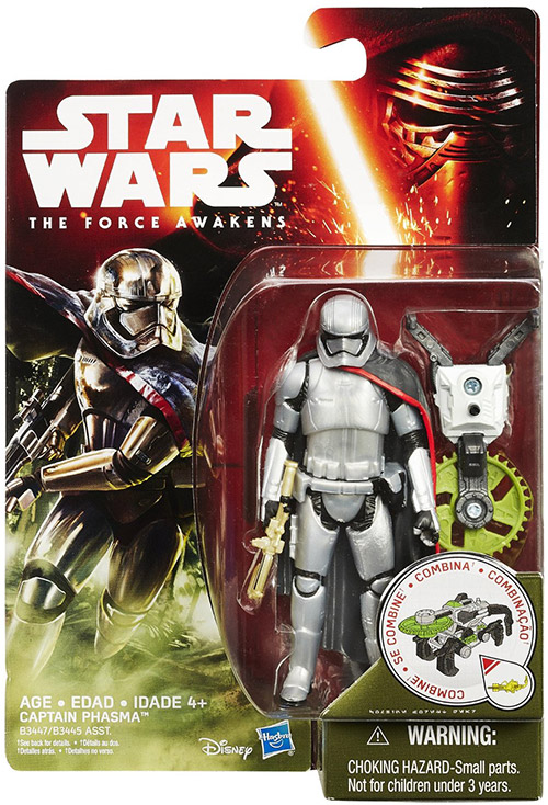 Star Wars Episode VII: The Force Awakens - Jungle and Space - Captain Phasma 3,75-inch action ...