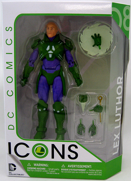 DC Icons - Lex Luthor Forever Evil 7-inch scale action figure DC ...