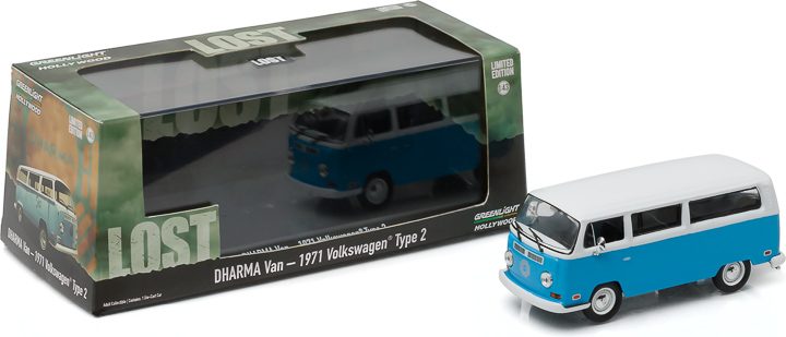 Lost Dharma Van 1971 Volkswagen Type 2 1/43 Greenlight Collectibles 86471