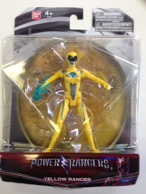 Power Rangers Movie - Yellow Ranger 5-inch Bandai