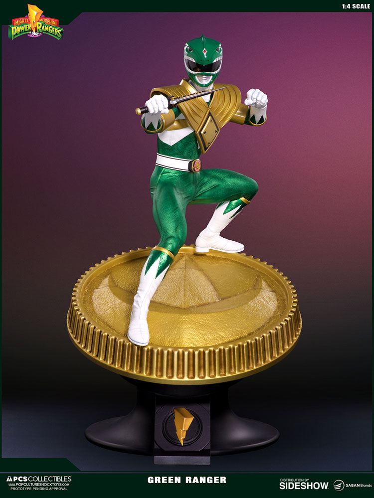 Power Rangers Green Ranger statue 1:4 scale Pop Culture Shock 903198