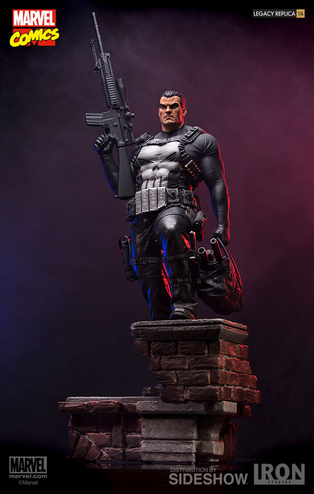 The Punisher Statue Legacy Replica Iron Studios 903201