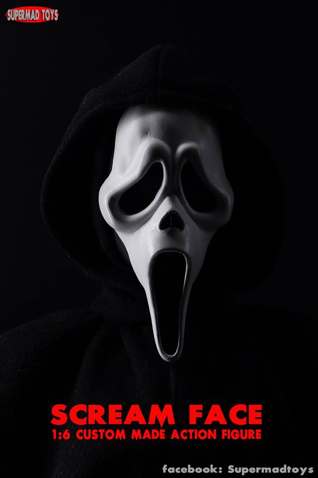 Scream Face 1:6 scale action figure Supermad Toys