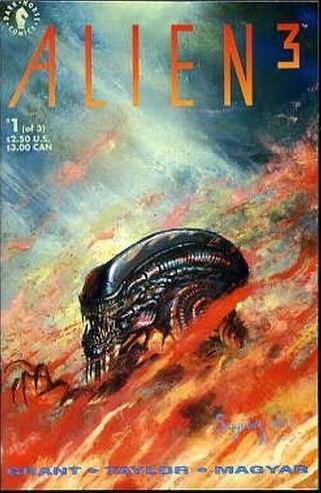 Alien 3 Movie Adaptatipn Complete Set 1-3 Dark Horse