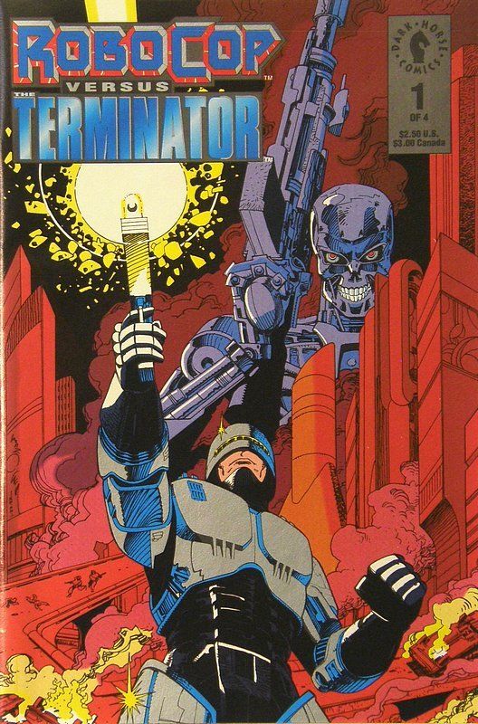 Robocop Versus The Terminator Complete Set 1-4 Dark Horse VF-NM