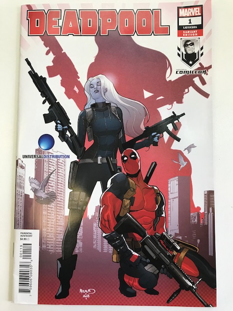 Deadpool (2018) #1 Montréal Comiccon Variant