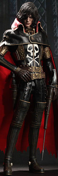 Captain Harlock (Albator) figurine échelle 1:6 Hot Toys MMS222 (902139)