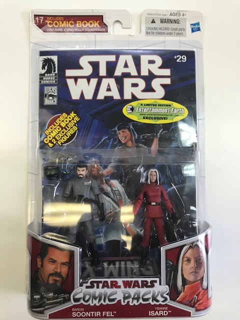 Star Wars Comic Packs Baron Soontir Fel & Ysanne Isard