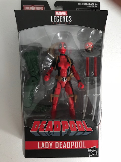 Marvel Legends Deadpool - Lady Deadpool (BAF Dr Karl Lykos Marvel's ...