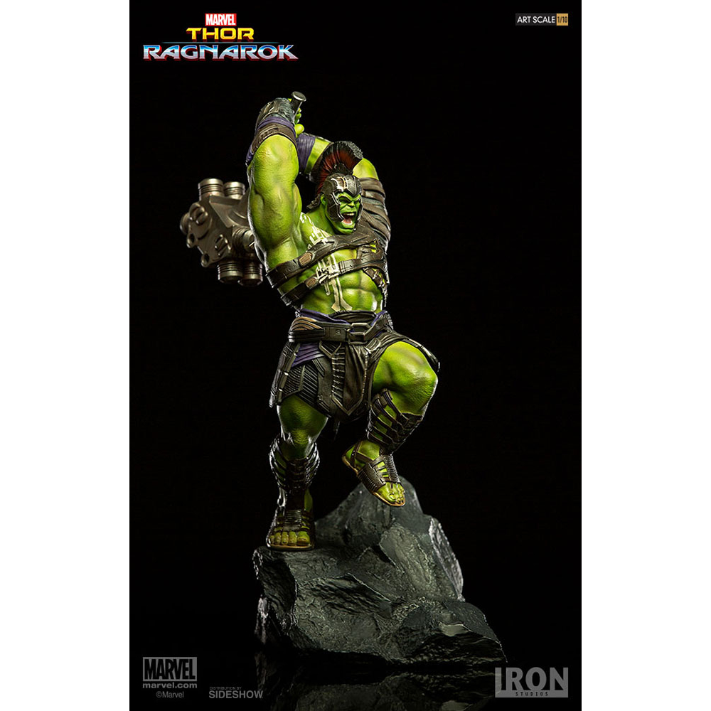 Hulk Thor: Ragnarok Art Scale 1:10 Série Battle Diorama Statue Iron ...