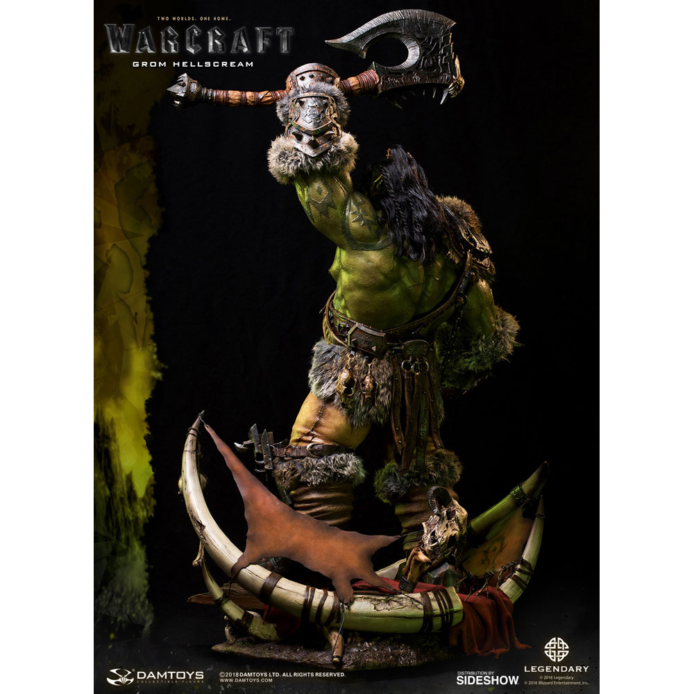 grom hellscream statue