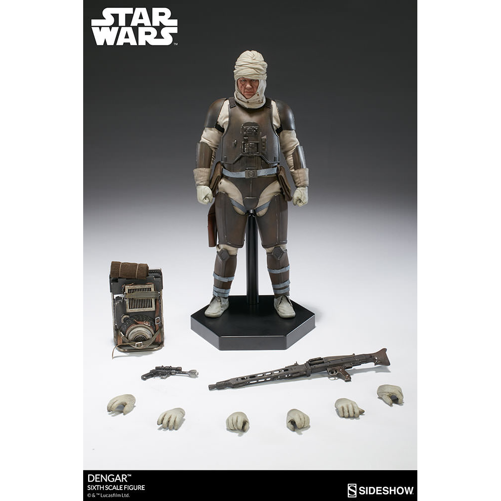Star Wars Rogue One: A Star Wars story Dengar bounty hunter 1:6 action ...