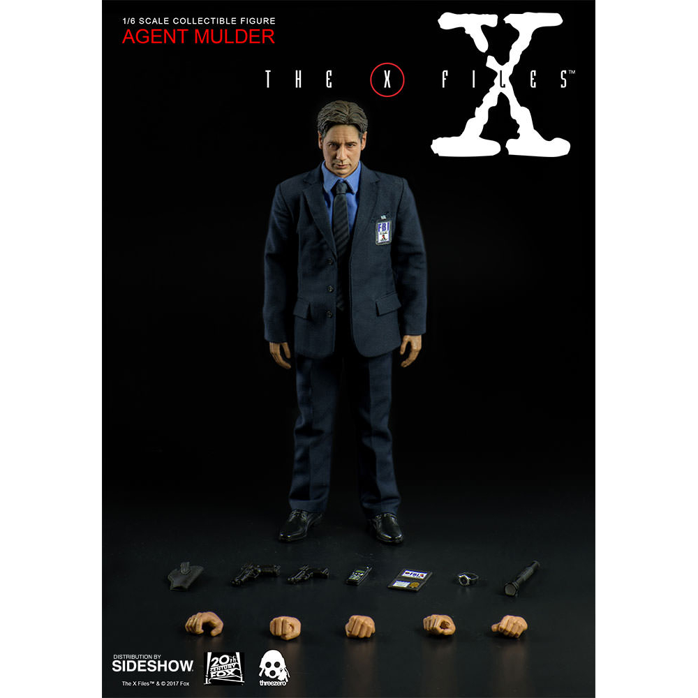 The X-Files Agent Mulder 1:6 scale action figure Threezero 903057
