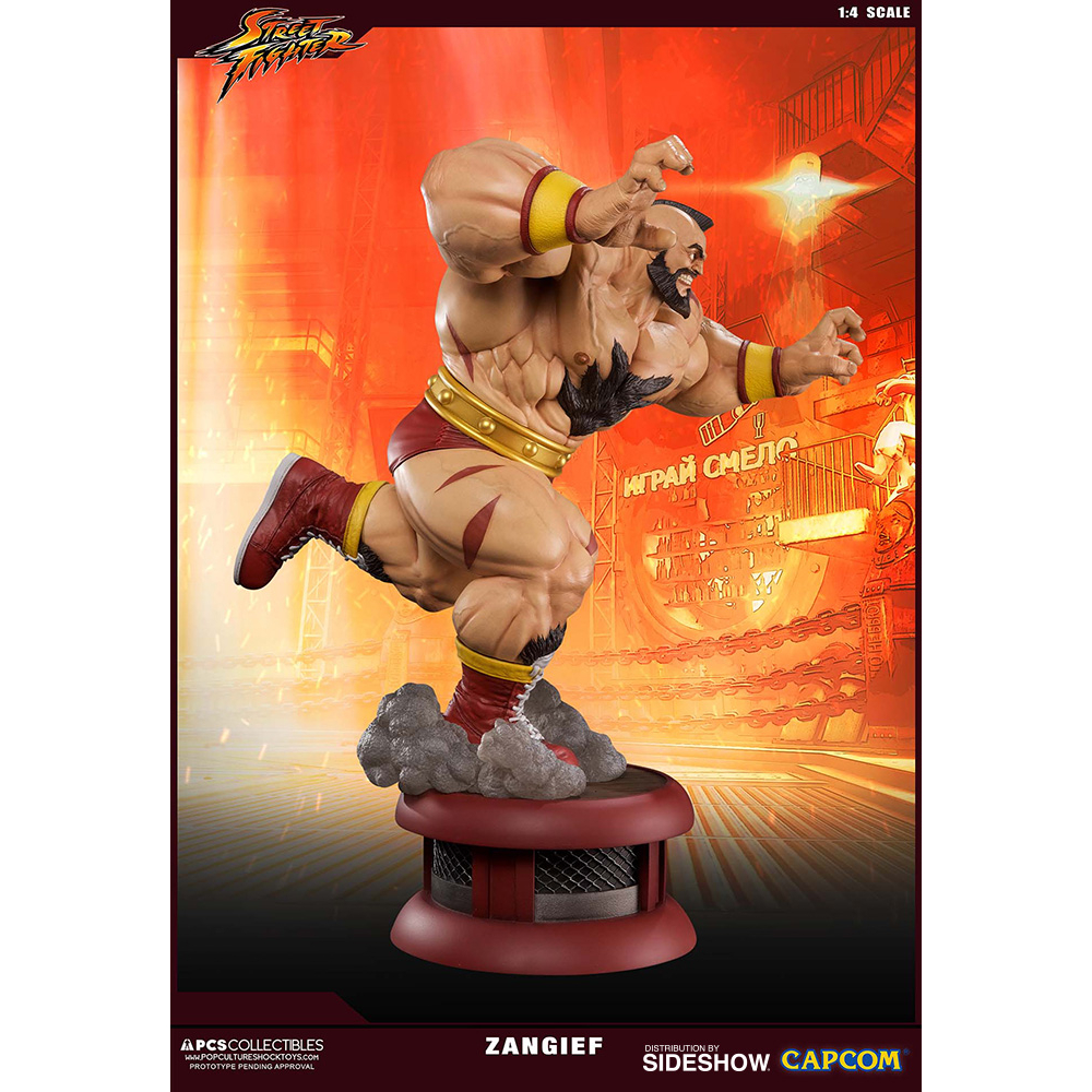 Street Fighter Zangief statue Pop Culture Shock 902830
