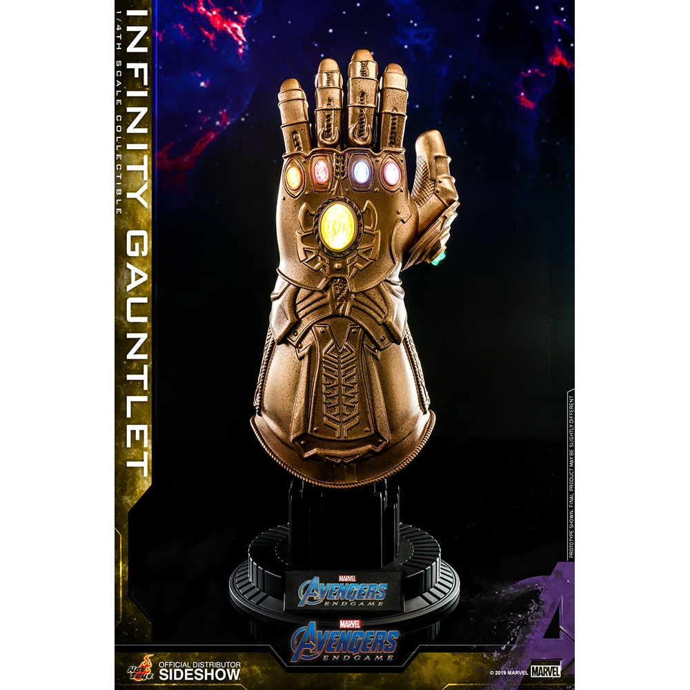 Infinity Gauntlet 1:4 Figure Avengers: Endgame Hot Toys 904390