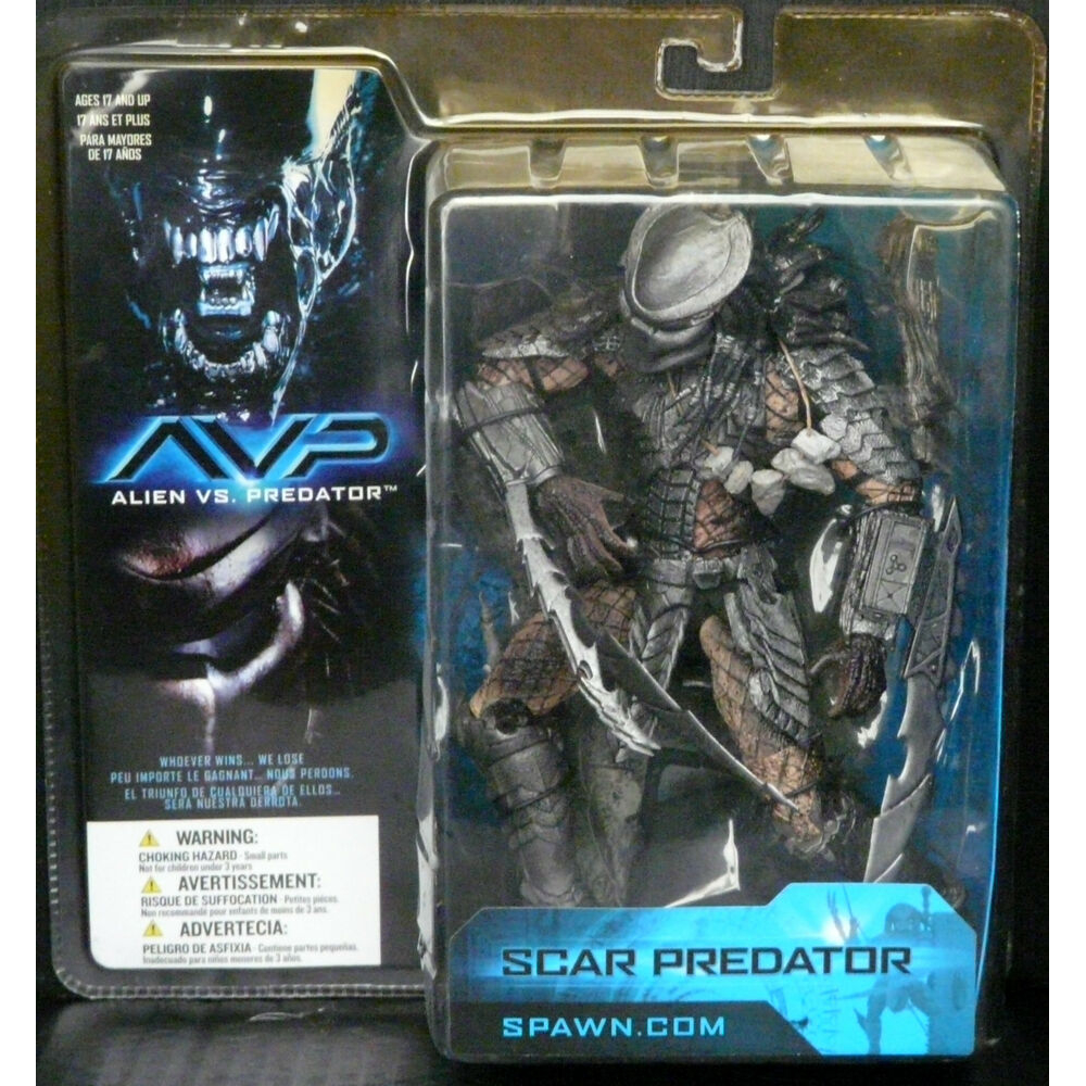 AVP Scar Predator 7 inch figure Spawn McFarlane