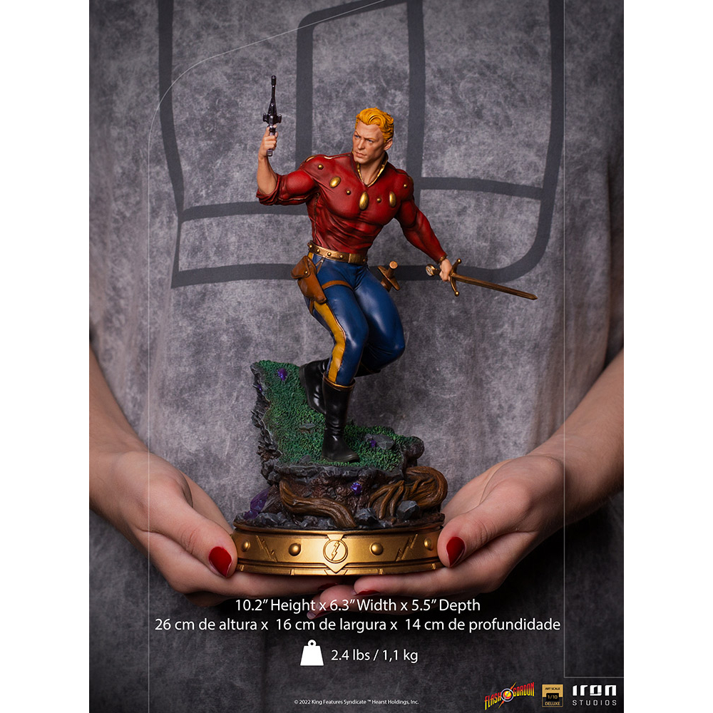 Defenders of the Earth - Flash Gordon Deluxe 1:10 Scale Statue Iron ...