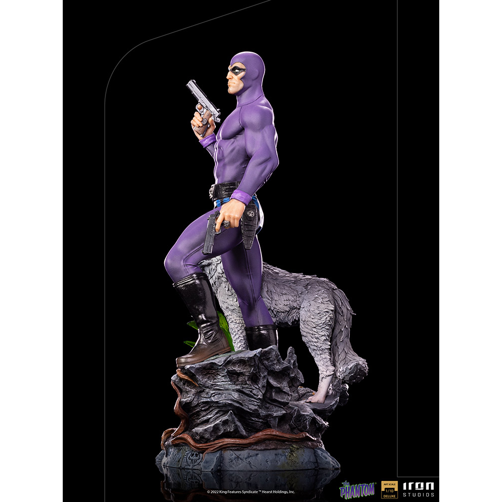 Defenders of the Earth - The Phantom Deluxe 1:10 Scale Statue Iron ...