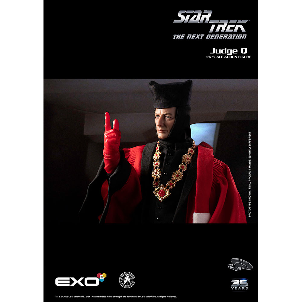 Star Trek: The Next Generation - Judge Q 1:6 Scale Figure EXO-6 910195