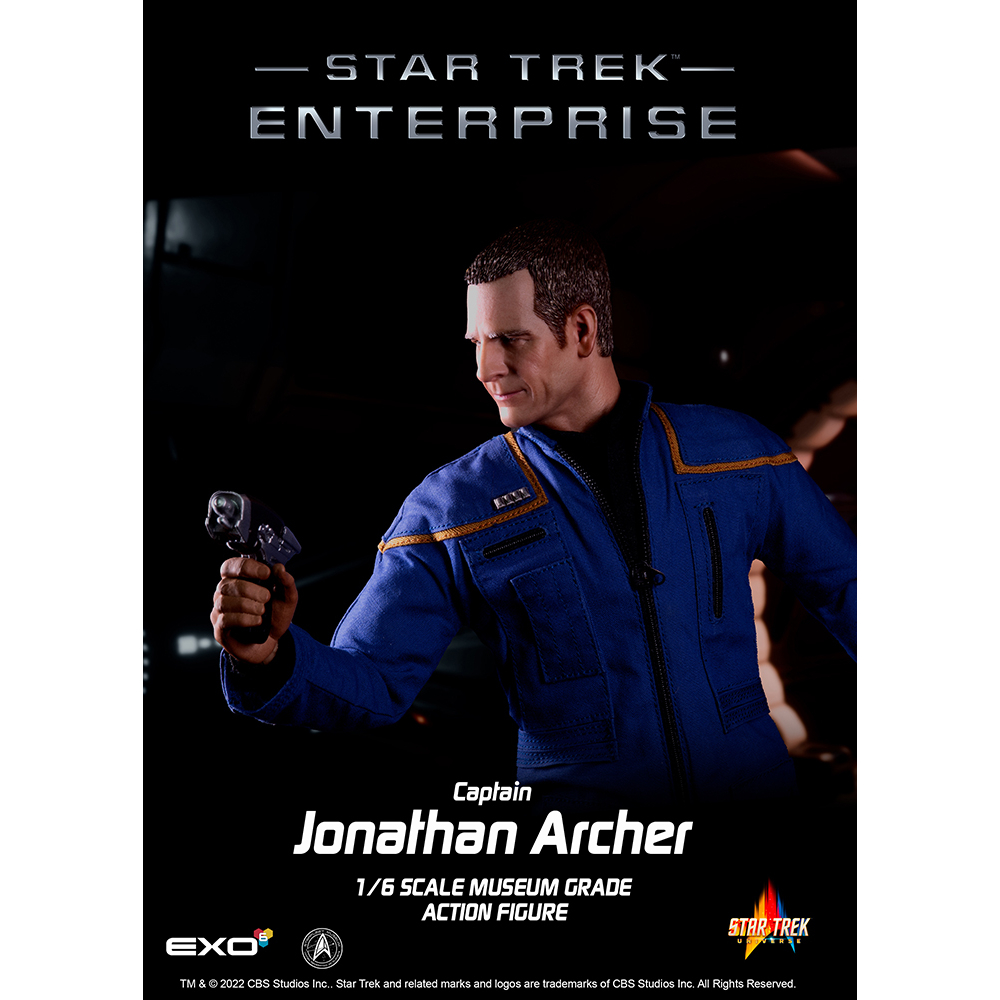 Star Trek: Enterprise - Captain Jonathan Archer 1:6 Scale Figure EXO-6 ...