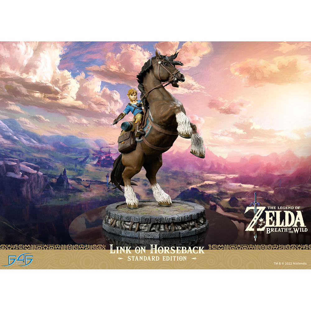 The Legend of Zelda - Link on Horseback Statue First 4 Figures 911702