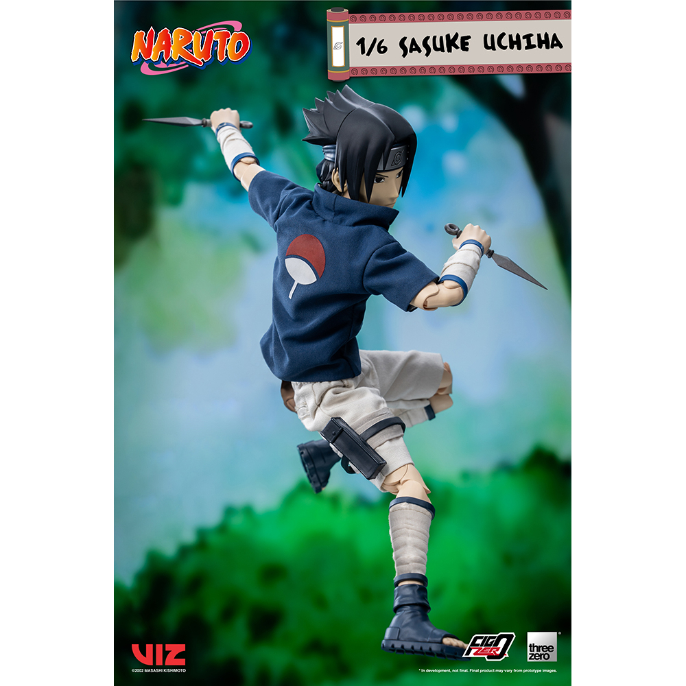 Naruto - Sasuke Uchiha 1:6 Scale Figure Threezero 912051