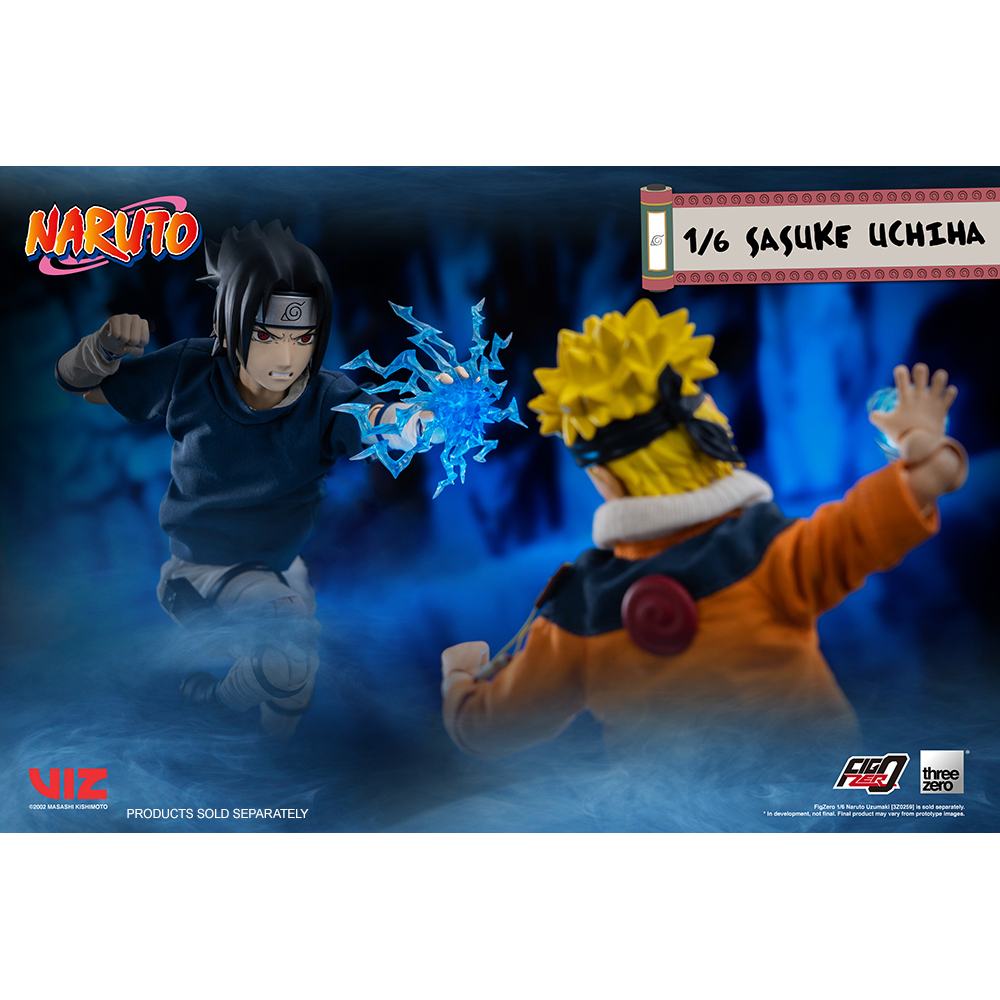 Naruto - Sasuke Uchiha 1:6 Scale Figure Threezero 912051