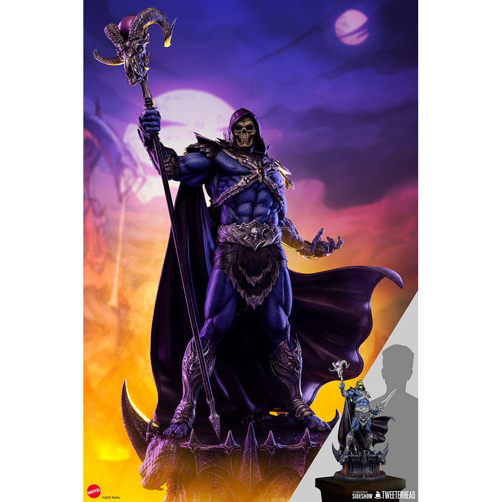 Masters of the Universe - Skeletor Legends 1:5 Scale Maquette ...
